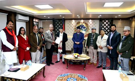 सत्ता साझेदार दलको बैठक दलहरूसँग विश्वासको मत माग्ने निर्णय