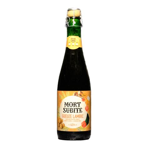 Roger de Lille Bière Mort Subite Gueuze Lambic Original 37 5cl