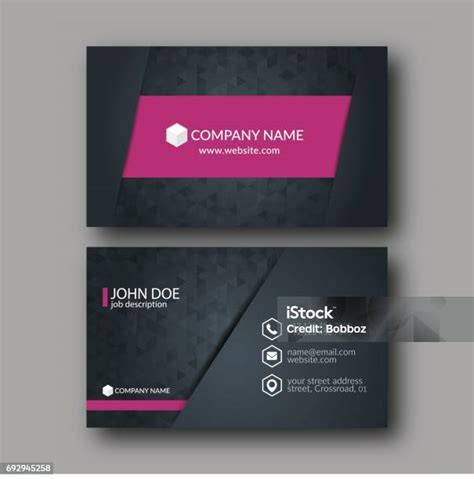 名片範本向量圖形及更多企業圖片 企業 具有特定質地 商務 Istock