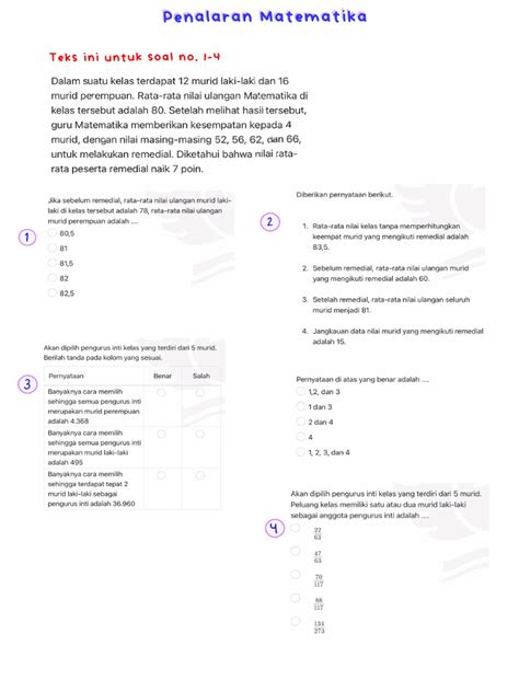 Contoh Soal Snbt Pdf