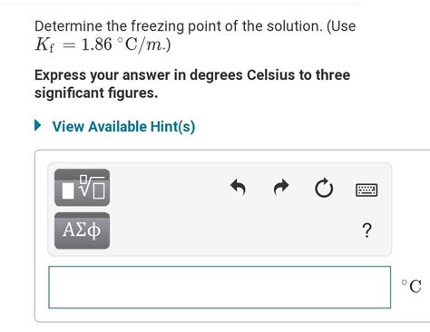 Solved Determine The Boiling Point Of The Solution Use Kb Chegg