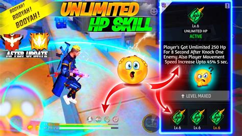 Unlimited Hp In Cs Rank 😲 Best Character Skill Combination For Cs Rank