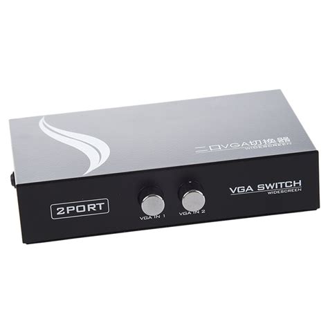 2 Port Vga Svga Monitor Sharing 2 To 1 Selector Sw Grandado