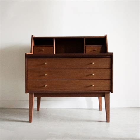 모월 Bureau 모월 라왕 합판 화장대 책상 데스크 뷰로 빈티지 미드센추리 가구 위시버킷