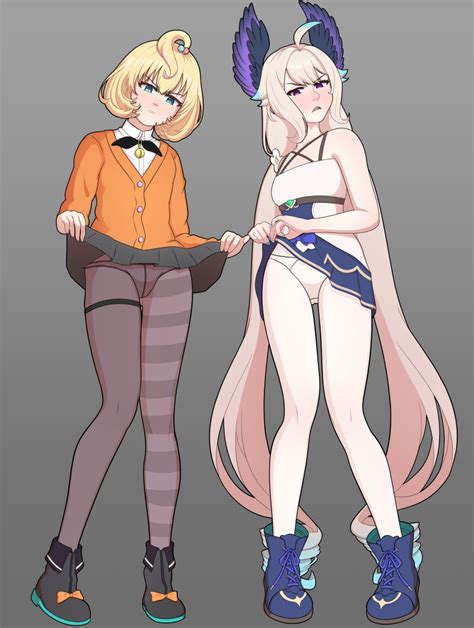 Rule 34 Blush Enna Alouette Lifted By Self Looking At Viewer Millie