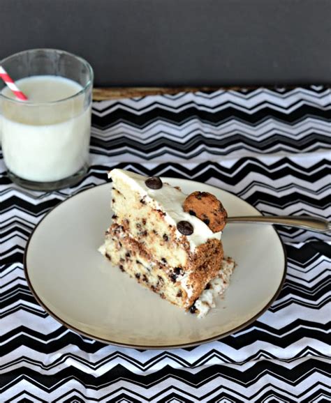 Milk And Cookies Cake Hezzi Ds Books And Cooks