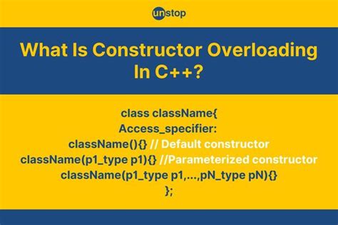Constructor Overloading In C C Constructor Overloading With Examples Fmxr