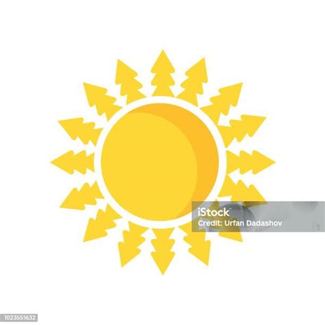 太陽圖示向量符號和符號在白色背景下被隔離 太陽標誌概念向量圖形及更多商標圖片 商標 圖示 夏天 Istock