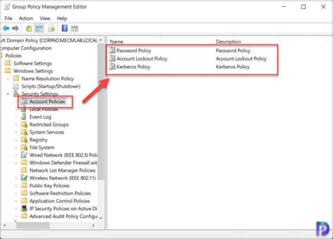 Configure Account Lockout Policy In Active Directory