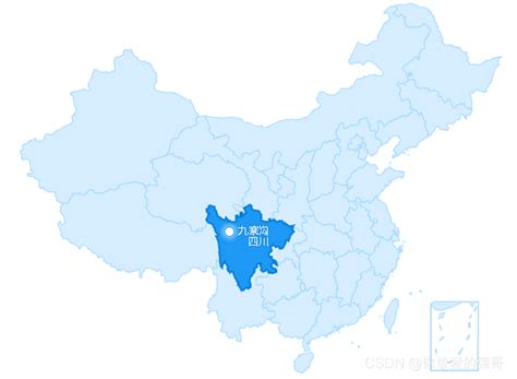 封装echarts China Map Geo实现dispatch触发geoselect事件高亮显示某个省份和城市，并定义复杂样式
