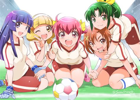 Midorikawa Nao Kise Yayoi Aoki Reika Hino Akane And Hoshizora