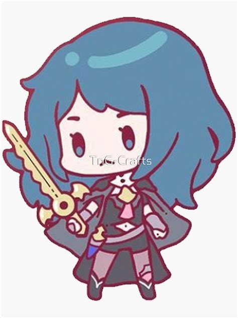 Byleth Chibi Form Sticker For Sale By Tng Crafts Redbubble