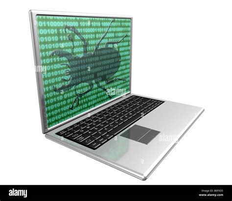 A Computer That Has Been Infected With A Virus Or Has Caught A Bug
