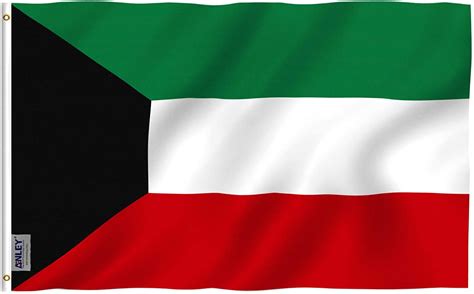 Buy Anley 3 X 5 Polyester Kuwait Flag State Of Kuwait Flags Online At