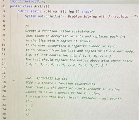 Solved Code Is In Java Right The Code In My Code To Fix The