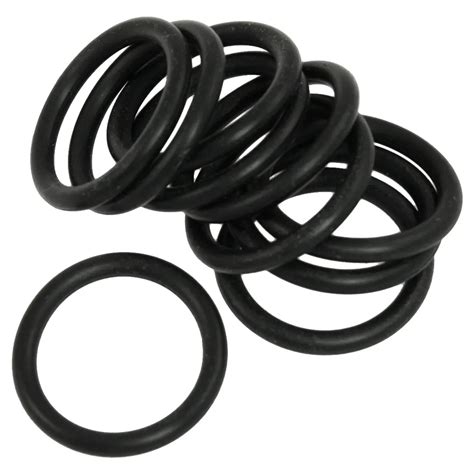 Uxcell 10 Pcs Black Nitrile Butadiene Rubber O Ring 35mm X 4mm Nbr