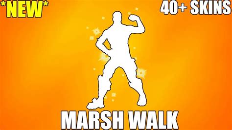 Fortnite Marsh Walk Emote 1 Hour Youtube