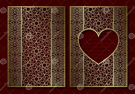 Plantilla De La Cubierta De Oro De Libro Del Vintage Cara Y Parte