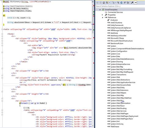 mvc mvc classes unavailable in views stack overflow