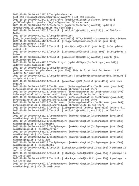Csc Update Log Pdf Computer Science Software Engineering