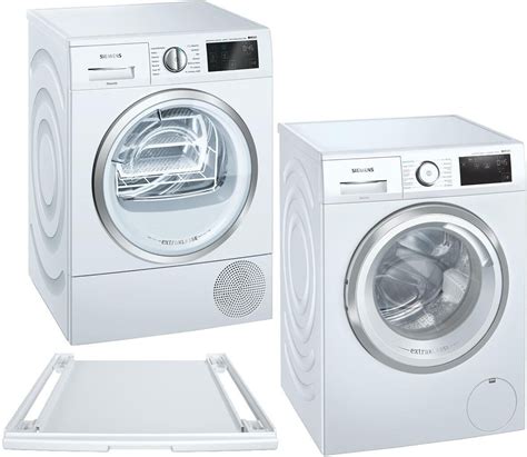 Zestaw AGD Siemens WM14UQ1EPL + WT7U46EPL + WZ27400 - Opinie i ceny na ...