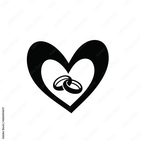 Marriage Rings Svg Png Ring Svg Wedding Svg Clipart Silhouette