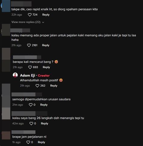Anggap Je Sebagai Cardio Lelaki Berjalan Kaki 26km Untuk Balik