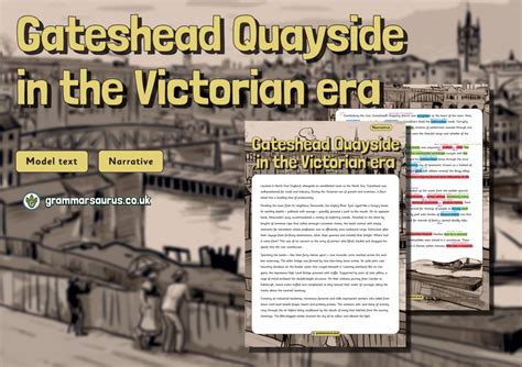 Year 5 Model Text Setting Description The Gateshead Quayside During The Victorian Era