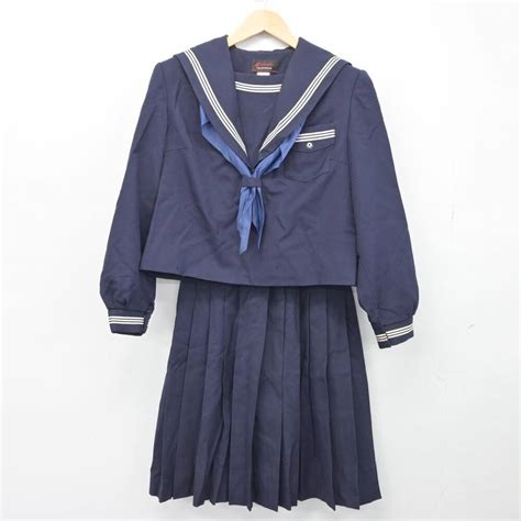 制服市場 大阪府 旭陽中学校 女子制服 3点 sf031399