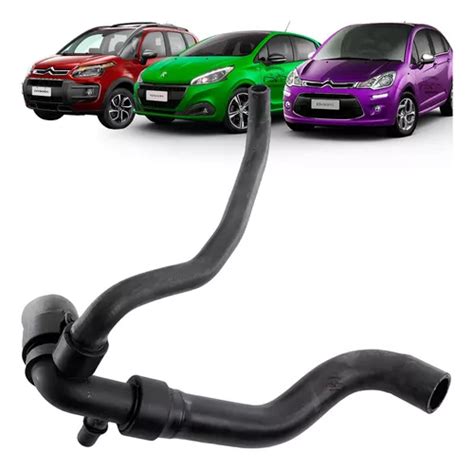Mangueira Inferior Radiador Peugeot 208 C3 2014 2015 16 Aut Frete grátis