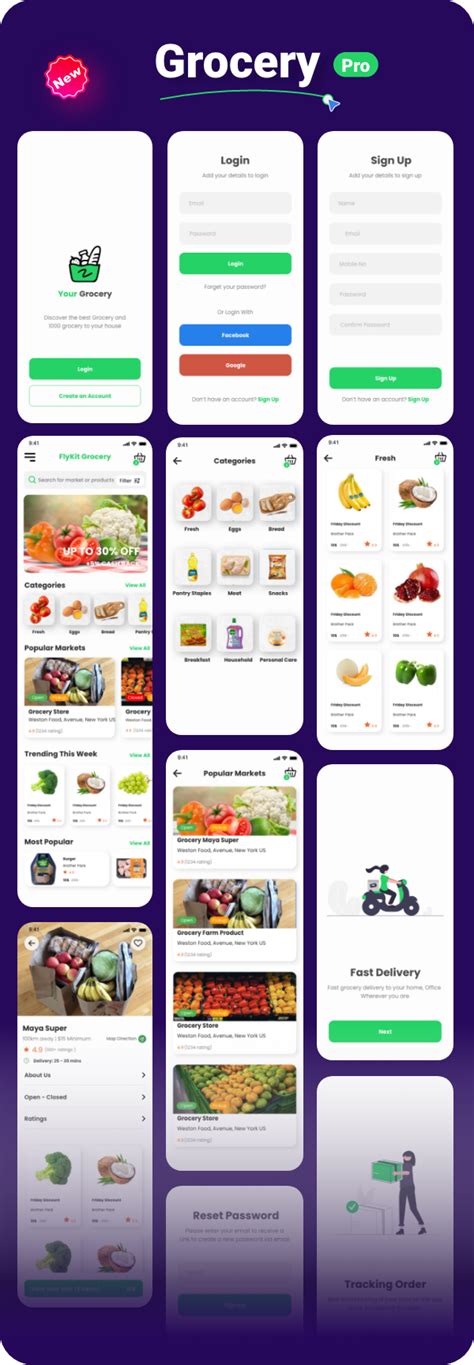 Flykit Pro Flutter Ui Kit Code Market