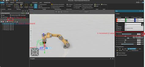 Robot Movement Robot Programming Visual Components The Simulation