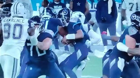 Titans Scripted Fumble Week 17 Youtube