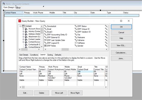 Adding A Email Link To A Datagrid In Infor CRM SLX For Windows Customer FX