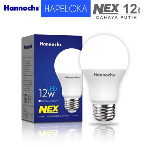 Jual Hannochs Lampu LED NEX 12 Watt Cool Day Light Putih Shopee