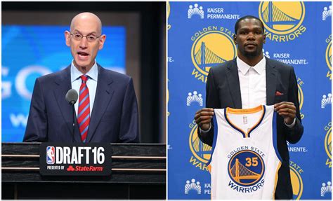 Nba Commissioner Adam Silver Is Not A Fan Of Kevin Durant Signing With