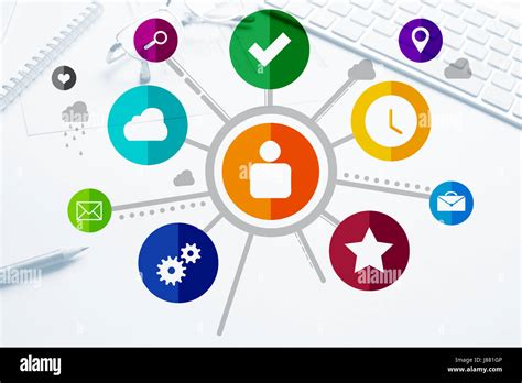 Interface Design For Mobile And Web Application Stock Photo Alamy