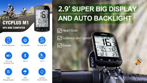 Ciclocomputador Con Gps Cycplus M1 Con Gps Por Solo 22€ 65