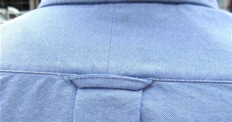 The Fascinating Reason Why Button Down Shirts Have A Loop In The Back