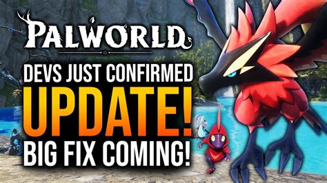 Glitch Unlimited Palworld Devs Just Confirmed Big Update On Patch 0
