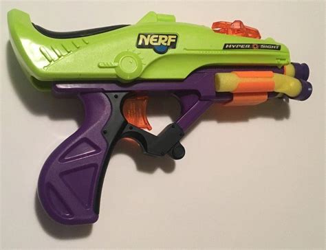 Nerf Hyper Sight Hypersight Lock N Load Foam Dart Gun 1998 1904080968