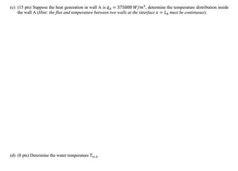 Solved Problem 1 50 Points One Dimensional Steady State