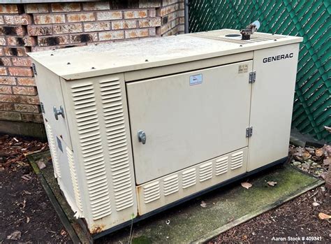 Used Generac Generator 20 Kw Natural Gas 449 T