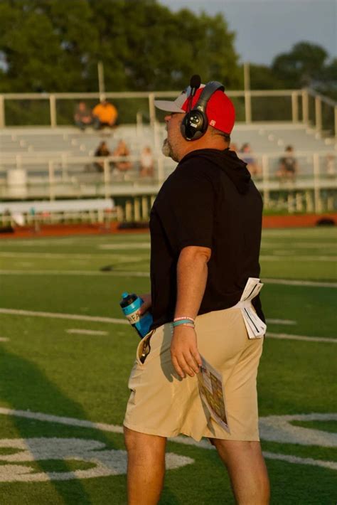 Head Football Coach Stebbins Football Recruits