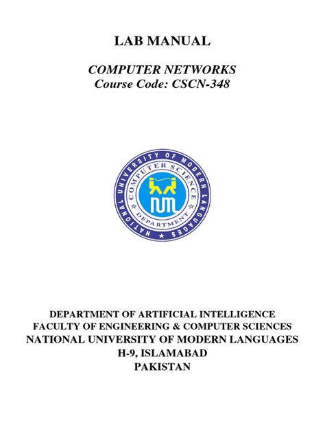 6 3 Lab Manual Computer Networks Pdf Ip Address I Pv6
