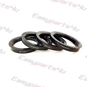 4x Plastique Bagues De Centrage 70 1 57 1 Mm Pour Roues En Alliage EBay