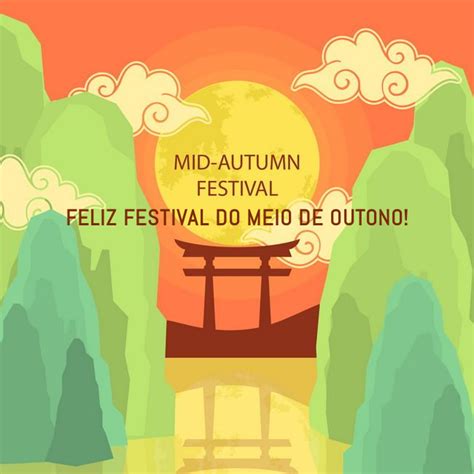 Celebração do Festival do Meio de Outono na quarta feira na FEAAC Instituto Confúcio na UFC