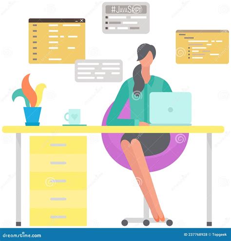 Professional Programmer Writing Code For Testing Computer Software