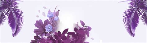 唯美花瓣淘宝女装banner壁纸背景图片素材免费下载熊猫办公