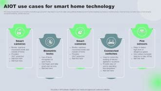 AIOT Use Cases For Smart Home Technology PPT Template